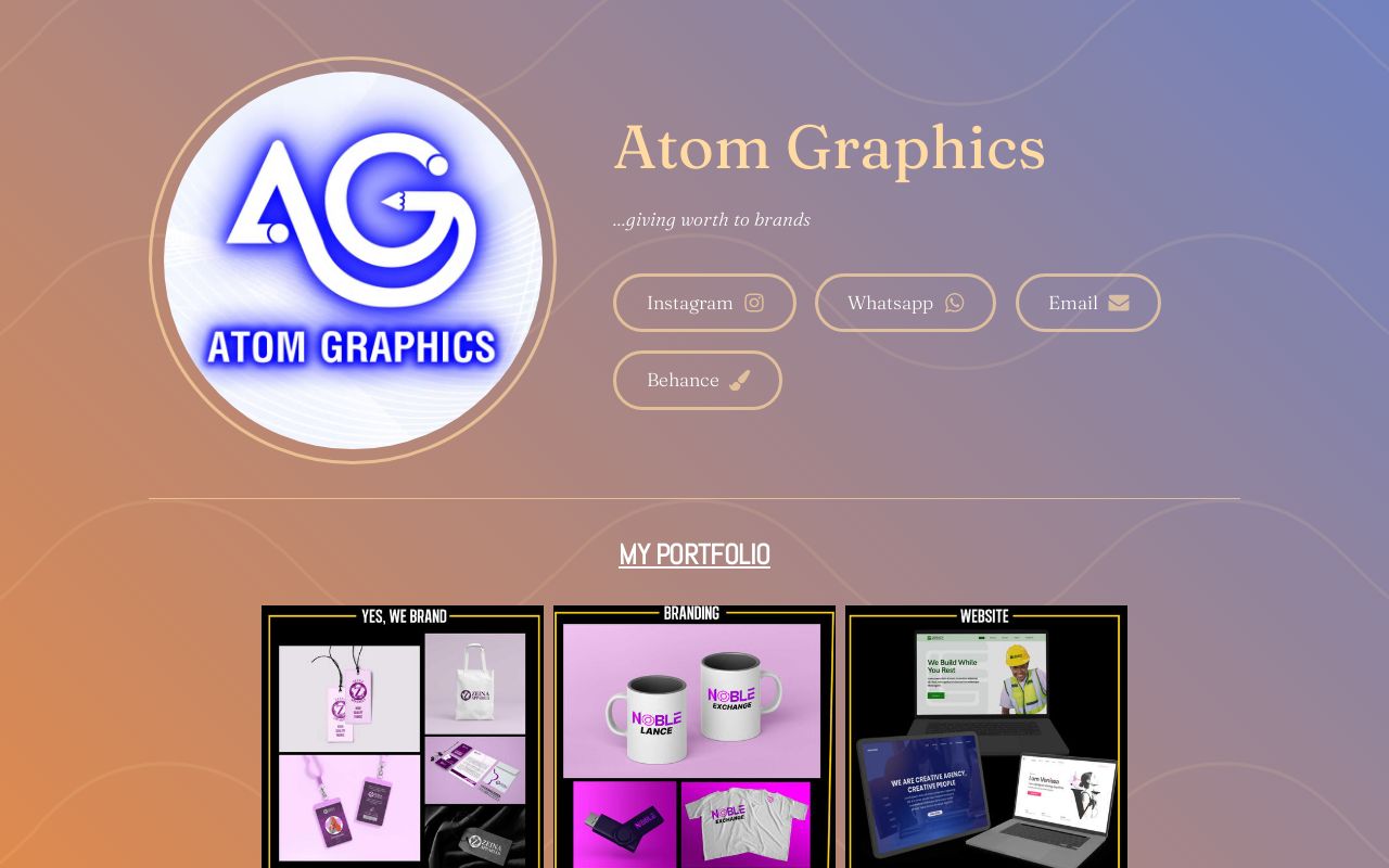 Atom graphics home